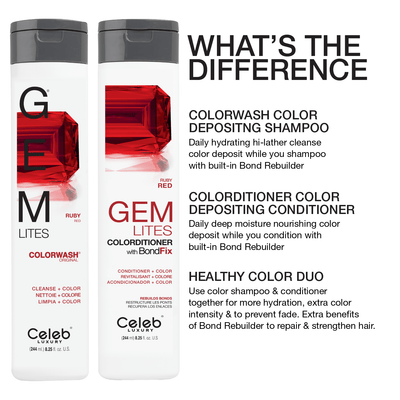 RUBY BRIGHT RED® COLORWASH– Celeb Luxury